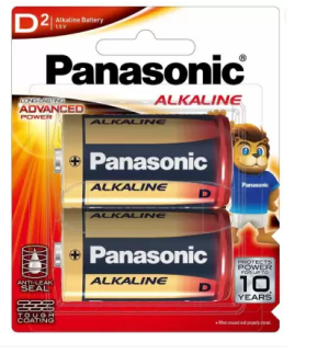 Panasonic Alkaline LR20 D Size Battery - Hasta India